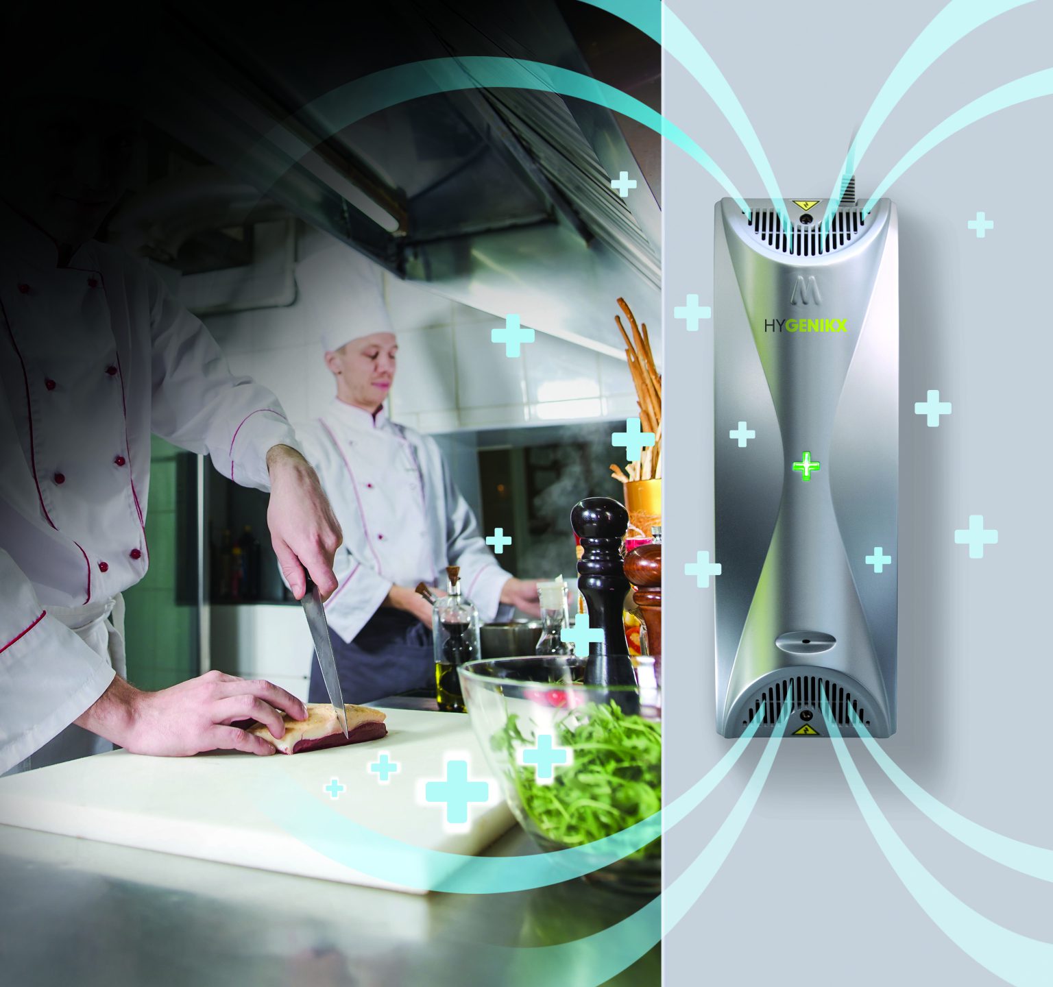 Mechline food service hygiene system kills harmful bacteria - Mechline