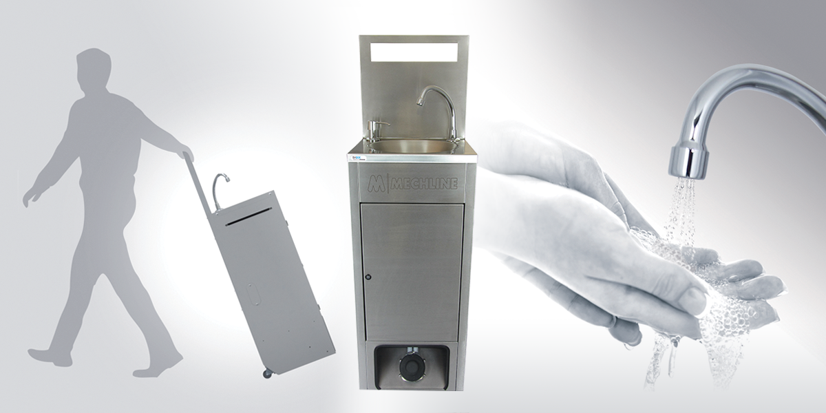 New mobile hands-free wash basins have the X factor - Mechline