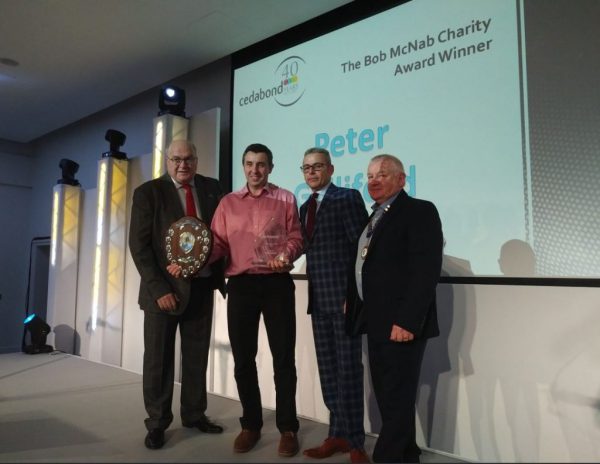 Mechline’s Peter Galliford presented with Bob McNab Charity Award ...